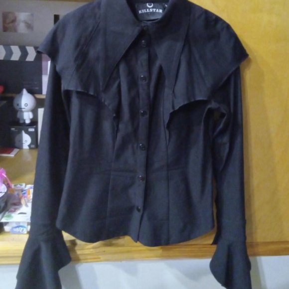 Killstar | Tops | Killstar Winged Magda Blouse New | Poshmark